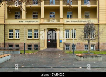 Free university, Bolzano, South Tyrol, Italy, europe Stock Photo - Alamy