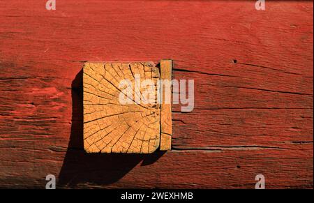 Joinery joints or Blind Mortise and Tenon joints on ancient wood, Joint ...