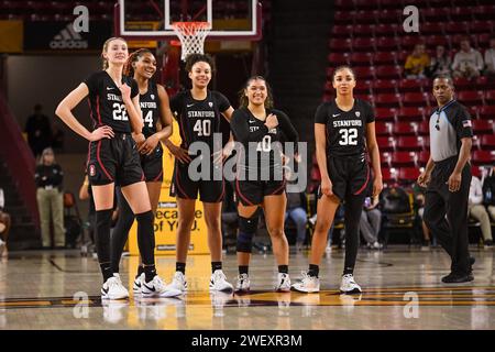 Stanford forward Courtney Ogden (40) controls the ball while pressured ...