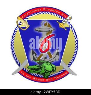 Amphibious Squadron 4 emblem Stock Photo - Alamy