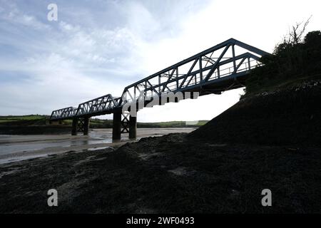 Little Petherick Creek Bridge LSWR Bridge 153 Built 1899 Padstow ...