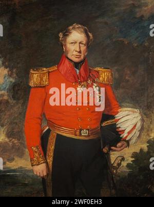 General Sir James Macdonell, 1781 - 1857. Soldier between circa 1830 ...
