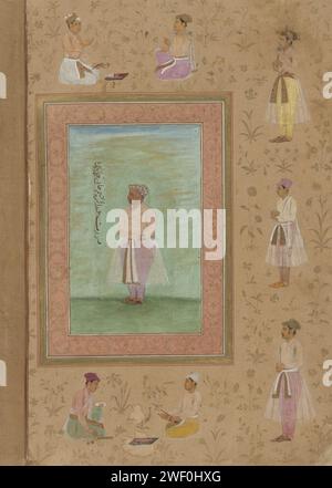 A portrait of Abd al-Rahim Khan Khanan, a significant figure in the ...