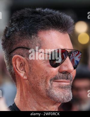 Simon Cowell seen during the "Britain's Got Talent" London Auditions ...