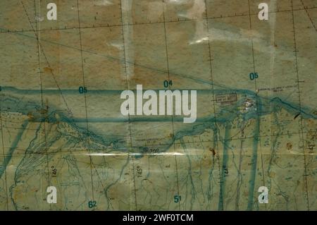 wall map of western Arctic National Wildlife Refuge, Alaska Stock Photo ...