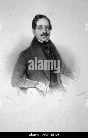 Anton Bruno Csaky Litho Stock Photo - Alamy