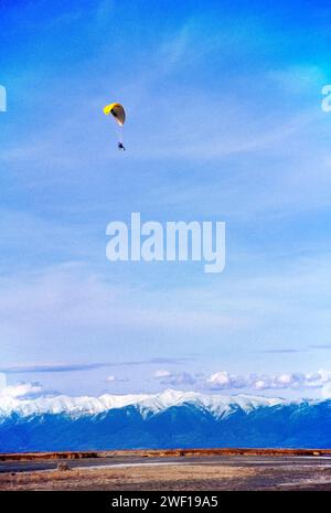 Powered parachute; PPC; paraplane; Antelope Island State Park; Great ...