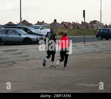 The Promenade, Cleveleys, Lancashire Stock Photo - Alamy