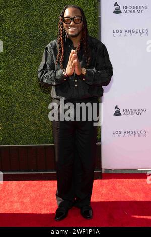 Kizzo attends the arrivals of the Recording Academy® Los Angeles ...