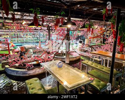 Carp Cafe in Chiang Mai, Thailand Stock Photo - Alamy