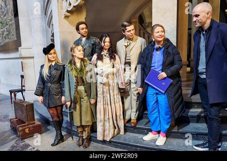 Franziska Pohlmann und Belit Onay bei Drehabreiten zum Film Hidden ...