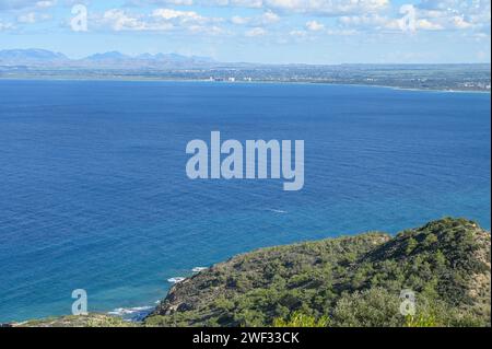 northern cyprus morphou bay view from a high mountain 19 Stock Photo ...