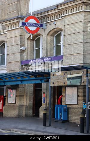 Putney Bridge is a London Underground station on the Wimbledon branch ...