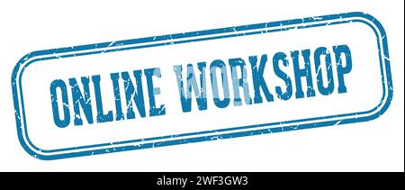 workshop stamp. workshop rectangular stamp isolated on white background ...