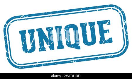 unique stamp. unique rectangular stamp isolated on white background ...
