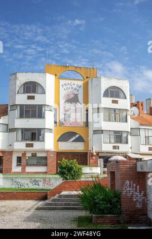The Old Albufeira Bullring Building Exterior Albufeira Portugal ...