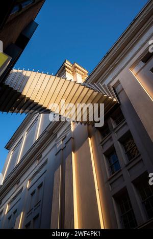 The Bridge of Aspiration above Floral Street connecting the Royal ...