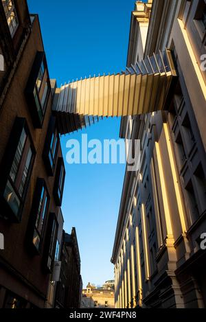 The Bridge of Aspiration above Floral Street connecting the Royal ...