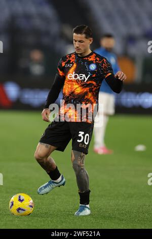SSC Napoli’s Italian midfielder Pasquale Mazzocchi during the Serie A ...