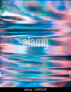 color distortion analog glitch texture artifacts Stock Photo - Alamy