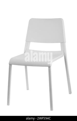 Elegant comfortable chair isolated on white background Stock Photo - Alamy