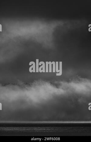 Clouds in Fall over the Puget Sound Stock Photo - Alamy