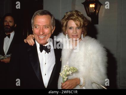 Angie Dickinson and Andy Williams Circa 1980's Credit: Ralph Dominguez ...