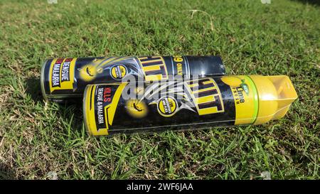 Hit brand, mosquito repellent and fly and mosquito killer New package black spray container ...