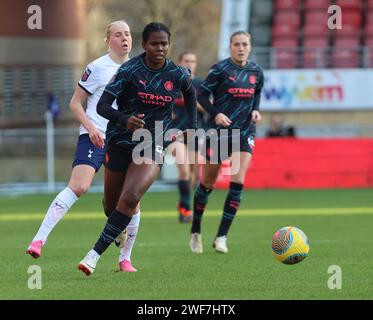 LONDON, ENGLAND - Khadija(Bunny)Shaw of Manchester City WFC scores ...