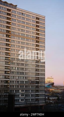 James Riley Point tower block on the Carpenters Estate in Stratford ...