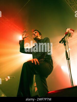 Milan Italy. 28th Jan 2024. The English band THE VACCINES performs live ...