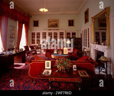 Interior of Castle Coole, County Fermanagh, Northern Ireland Stock ...