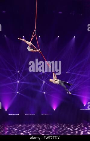 The Ginger Rope, vertical rope, USA, competing during the 43rd ...