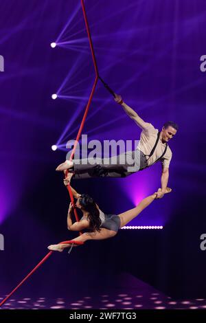 The Ginger Rope, vertical rope, USA, competing during the 43rd ...