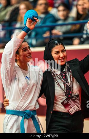 Atousa GOLSHADNEZHAD of Islamic Republic of Iran and Anita SEROGINA of ...