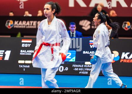Ahmed SALAMA REEM of Egypt and Yorgelis SALAZAR of Venezuela, Female ...
