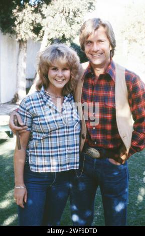Dirk Benedict on the set of the movie RUCKUS, 1980. Photo: Oscar ...