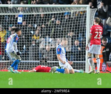 Blackburn Rovers' Sondre Tronstad celebrates his sides first goal ...