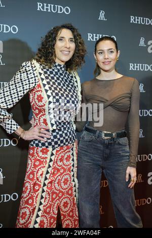 Paz Padilla attends the "Rhudo" Restaurant Opening photocall at Rhudo ...