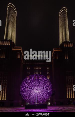 Singularity art installation at the Battersea Power Station Light ...
