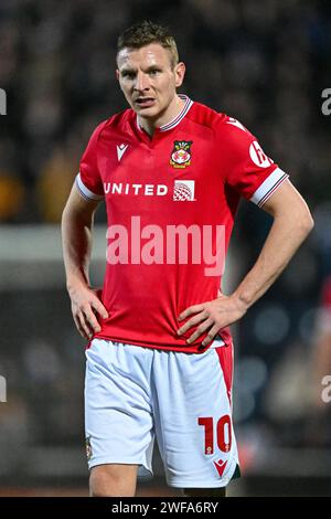 Blackburn, UK. 29th Jan, 2024. Sondre Tronstad of Blackburn Rovers ...
