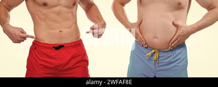 image of before and after body comparison. before and after body ...