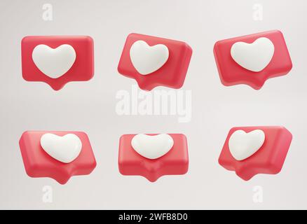 Chat bubble icon isolated on glossy orange round button abstract ...