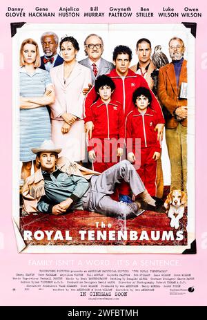 THE ROYAL TENENBAUMS 2001 Buena Vista Pictures Distribution film with ...