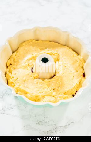 Filling and Flavor - Bundt Cake Delights Await Stock Photo - Alamy