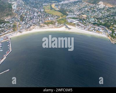 Aerial of Hout Bay, Cape Town, Cape Peninsula, South Africa, Africa ...