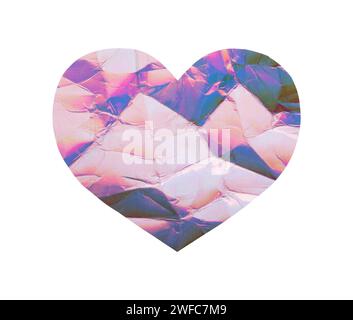 Abstract textural glowing holographic background. Design, art Stock ...