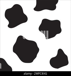 hide cow skin cartoon vector illustration Stock Vector Image & Art - Alamy
