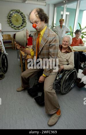 red nose as symbol for clowndoctor, laughter as medicine and therapy ...