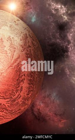 Planets and other solar systems, nebulae and exoplanet, formation of ...